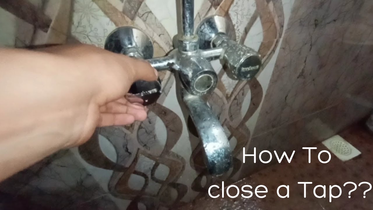 How To close a tap in 1 second? - YouTube