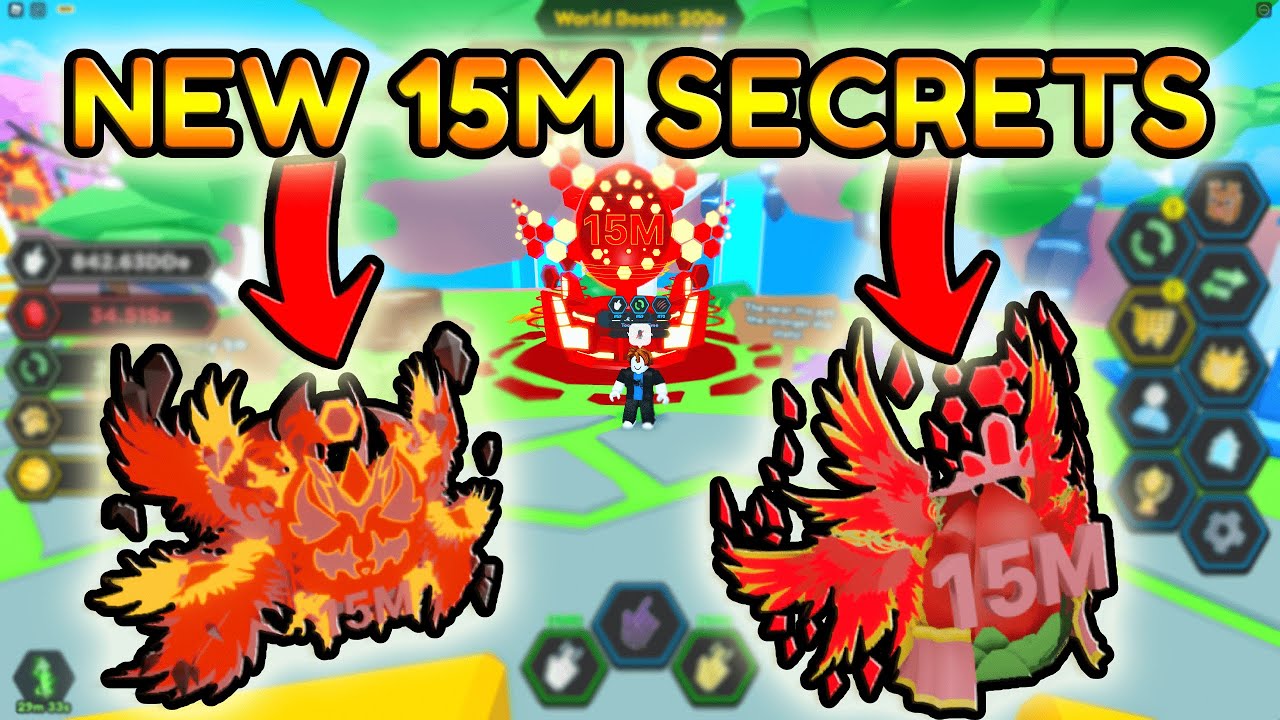 🤑🍀SHOWCASING THE 2 NEW 15M SECRETS IN TAPPING LEGENDS X I ROBLOX - YouTube