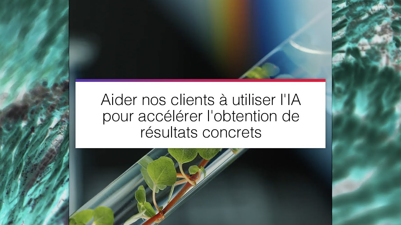 Aider nos clients à utiliser l'IA pour accélérer l'obtention de ...