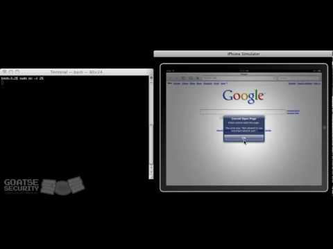 Goatse Security: Max-iPad Proof of Concept #1 - YouTube
