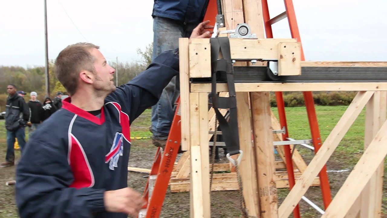 Floating Axle King Arthur Trebuchet (FAKA) - YouTube