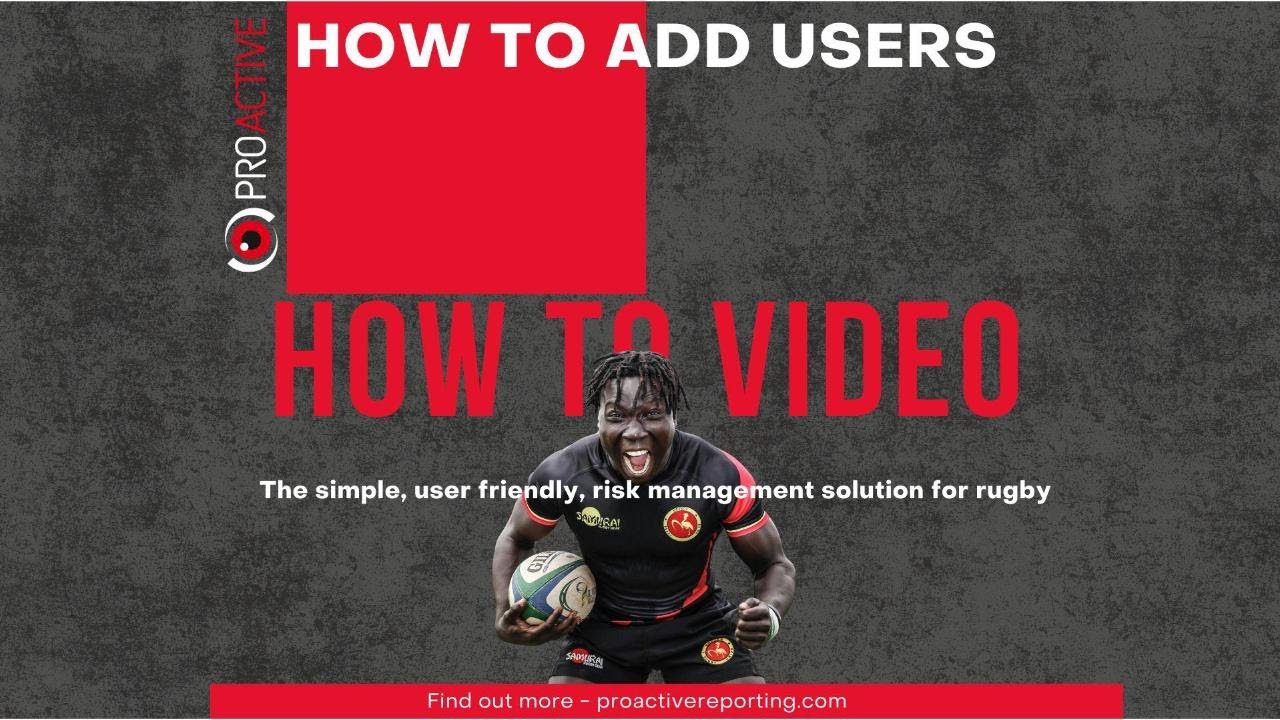 How to add users, aka coaches and volunteers, to your Proactive app ...