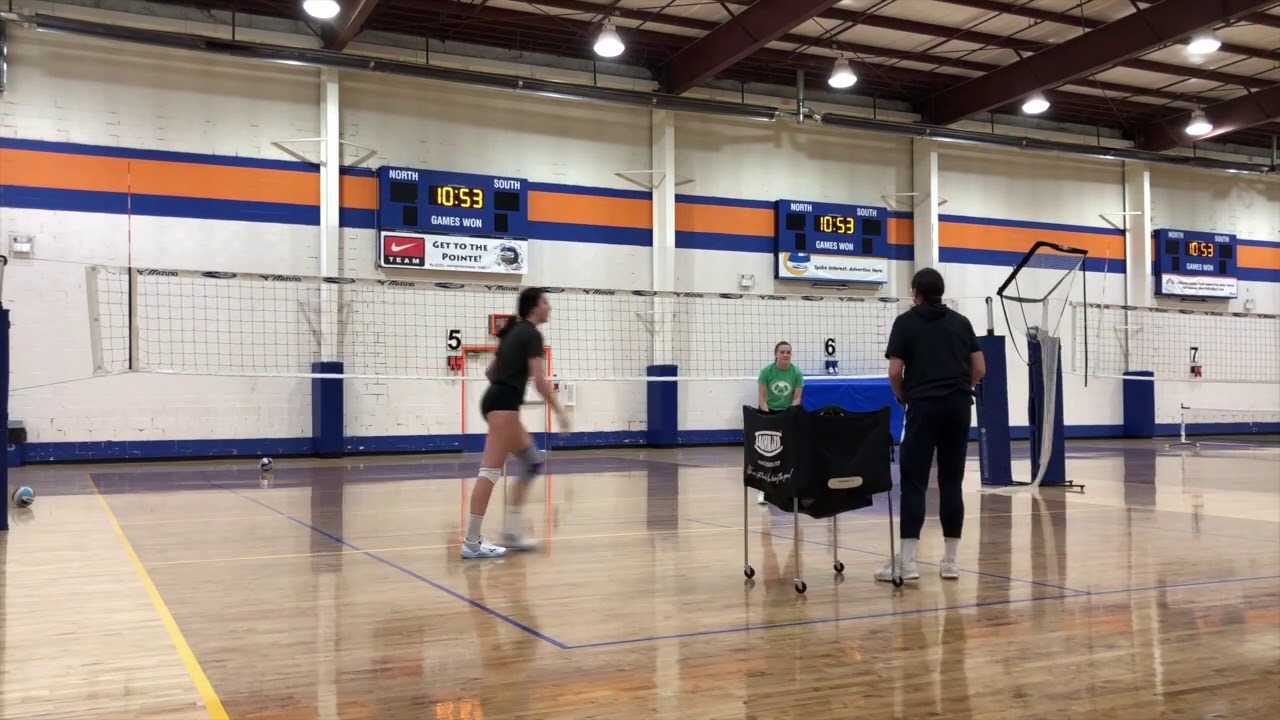 Setting Practice - Right Foot Pivot - YouTube