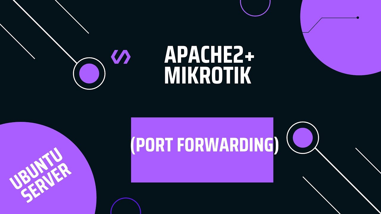 Apache2, Ubuntu serwer bez gui, Mikrotik-port forwarding, - YouTube