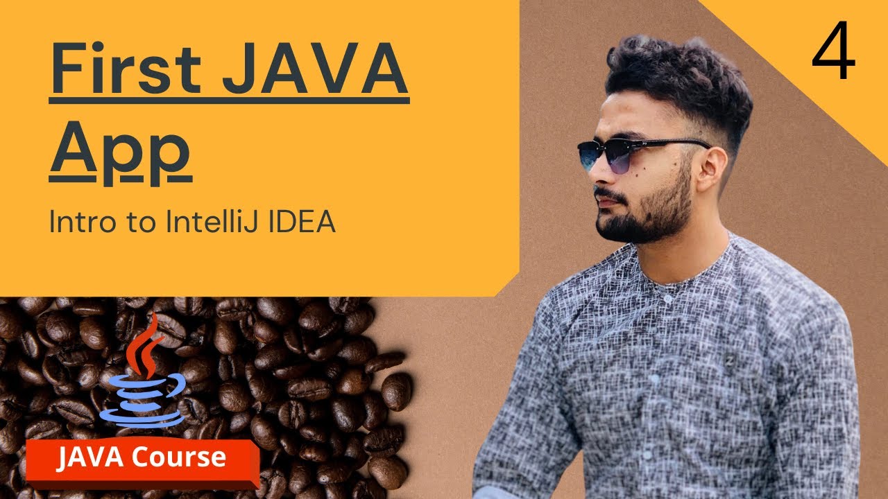Creating your first Java application Hindi - YouTube