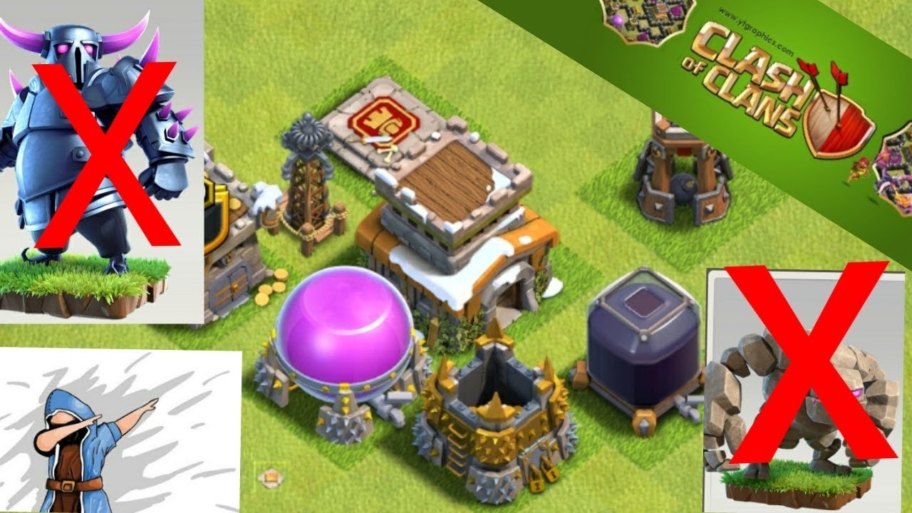 th8 attack strategy 2018 without golem and pekka. by Abhishek's Lab ...