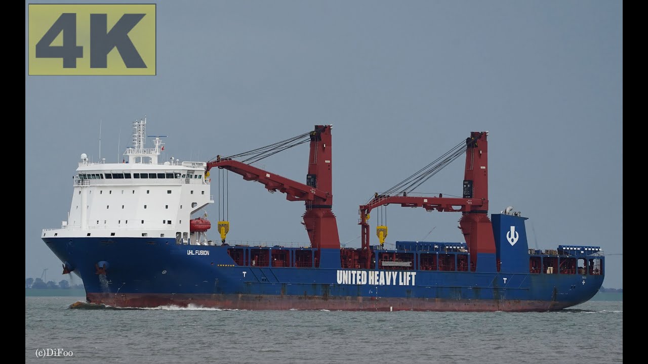 UHL FUSION - Shipspotting Germany 🇩🇪 IMO 9785380 - River Elbe near City ...