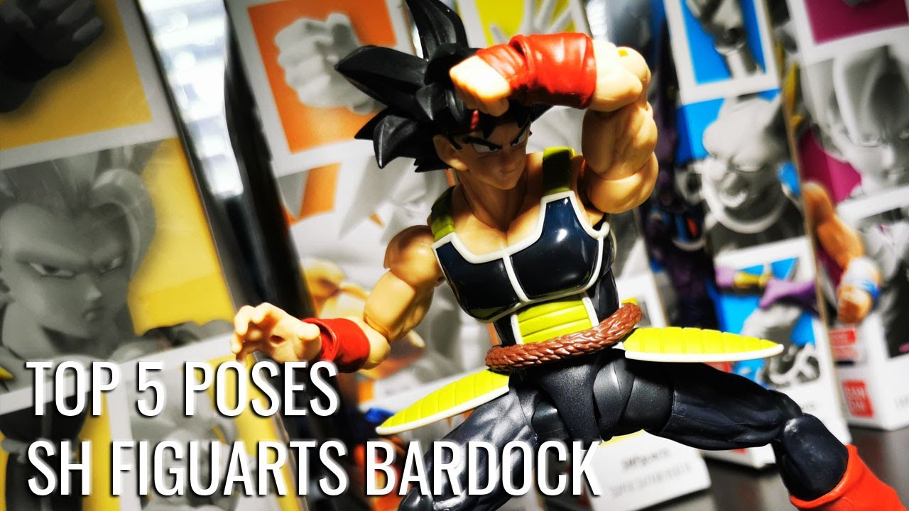 Top 5 Poses SH Figuarts Dragon Ball Z Bardock - YouTube