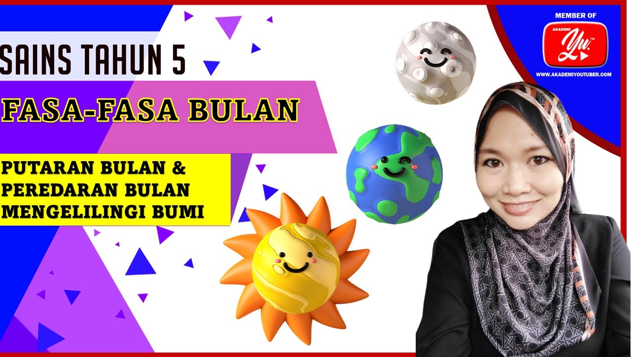 SAINS TAHUN 5 KSSR SEMAKAN : PUTARAN BULAN DAN PEREDARAN BULAN ...