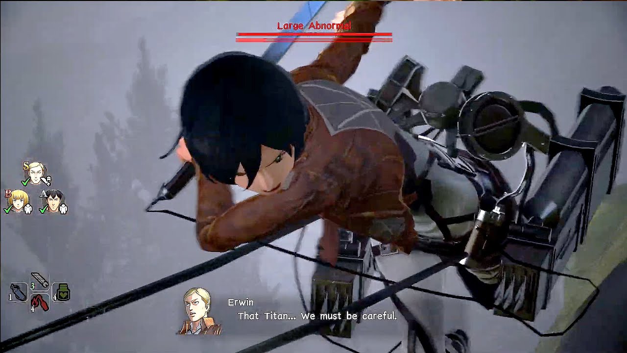 Mikasa Ackerman 𝐌𝐀𝐗 𝐋𝐄𝐕𝐄𝐋 Gameplay - ATTACK ON TITAN 2 - YouTube