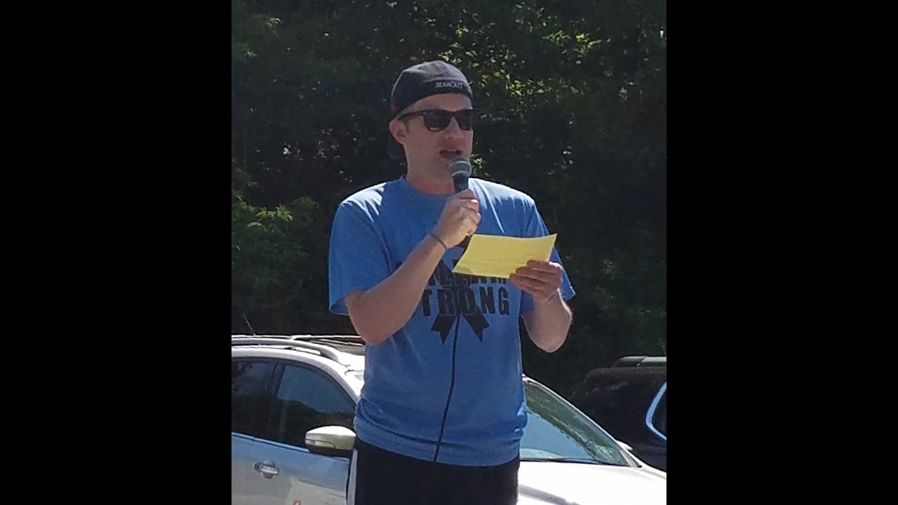 Chris Hallam's Melanoma Inspirational Story - YouTube