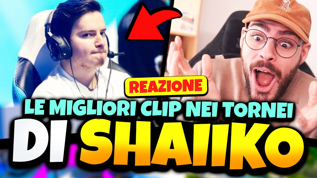LE MIGLIORI CLIP DI SHAIIKO NEI TORNEI - Rainbow Six Siege ITA Reazione ...