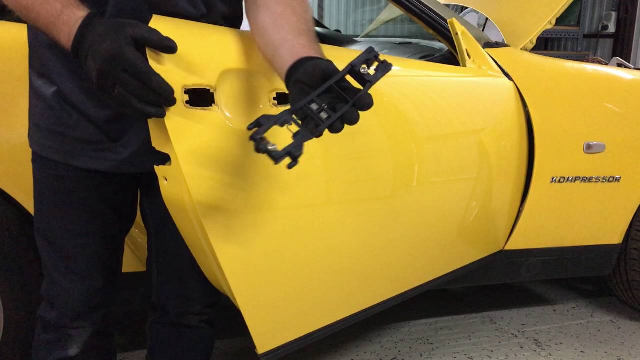 MB Mercedes Benz SLK R170 Roadster Cabrio W170 car door opener removal ...