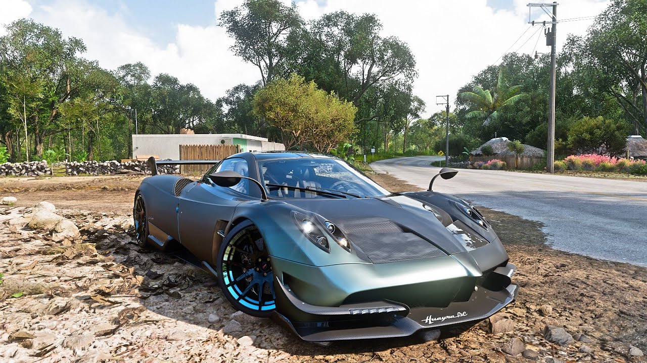 1040Hp Pagani Huayra BC Coupe - Forza Horizon 5 | Thrustmaster TMX ...