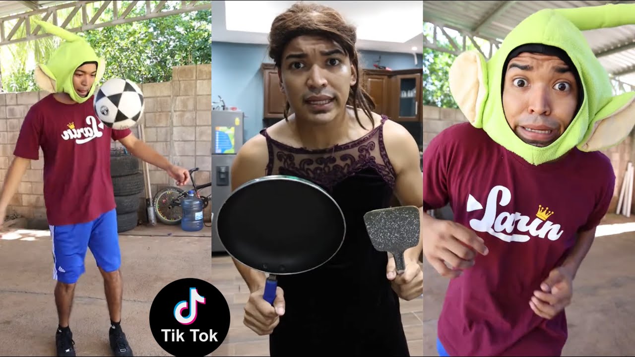 LA MAGIA OCULTA DE LARIN JUNIOR 😂 LOS NUEVOS TIKTOK DE LARIN Y SUS ...