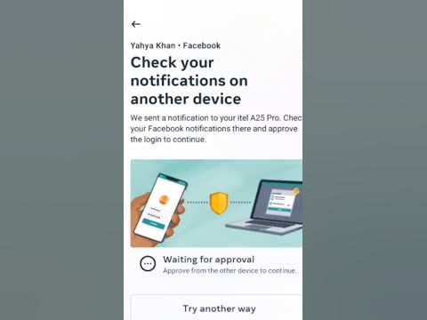 Check your notifications on another devicefacebook 2023 new update ...
