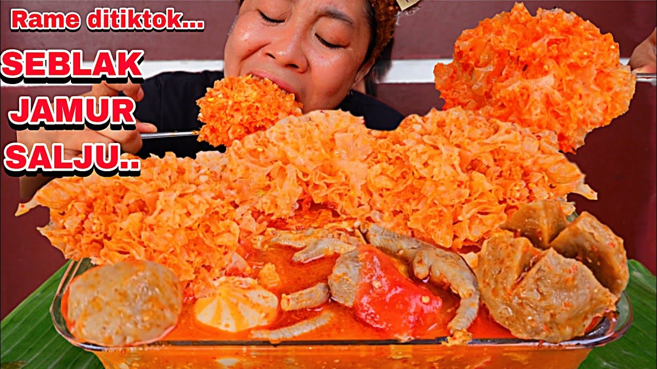 LAGI RAME ‼️ SEBLAK JAMUR SALJU ,RASANYA KRENYES" ENAK🤤 - YouTube