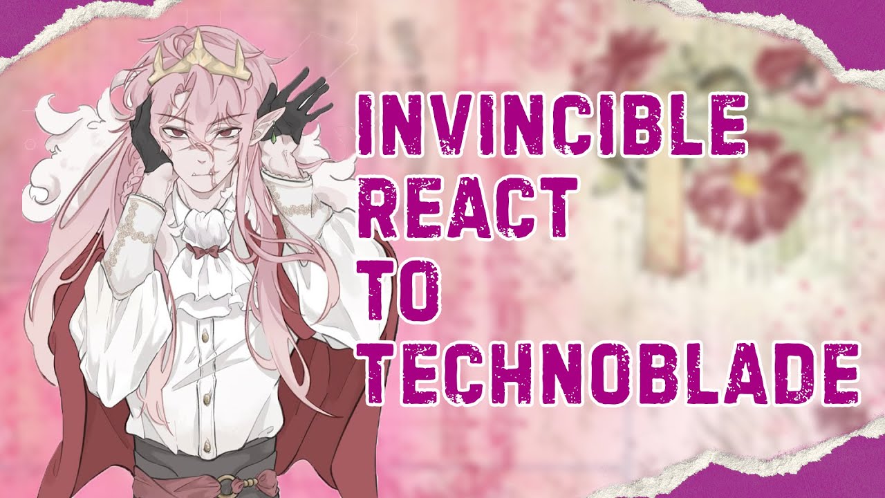 Invincible React To Technoblade || Gacha React - YouTube