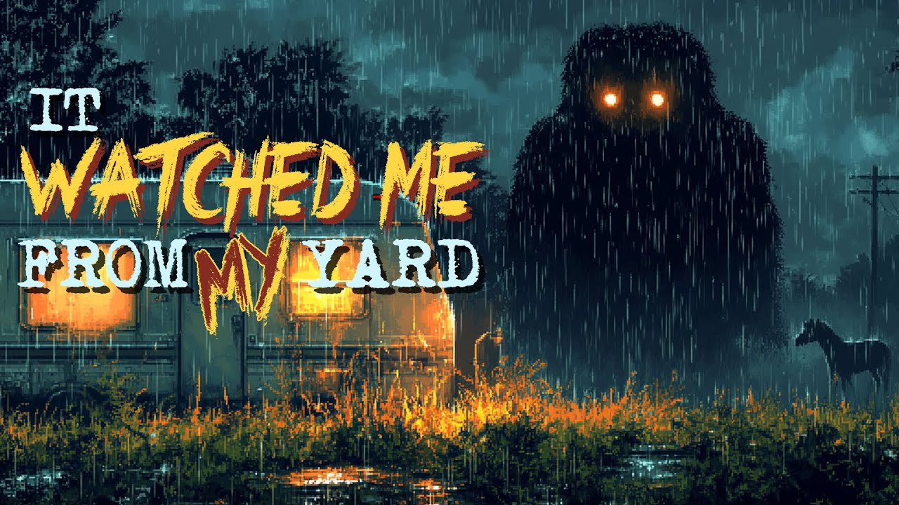 Skunk Ape WATCHES Them From the Yard | Real Florida Skunk Ape Encounter ...