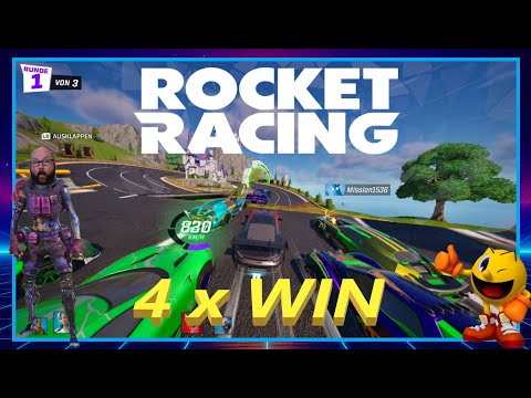 WoooW 4 mal ERSTER neue Season Läuft in Rocket Racing