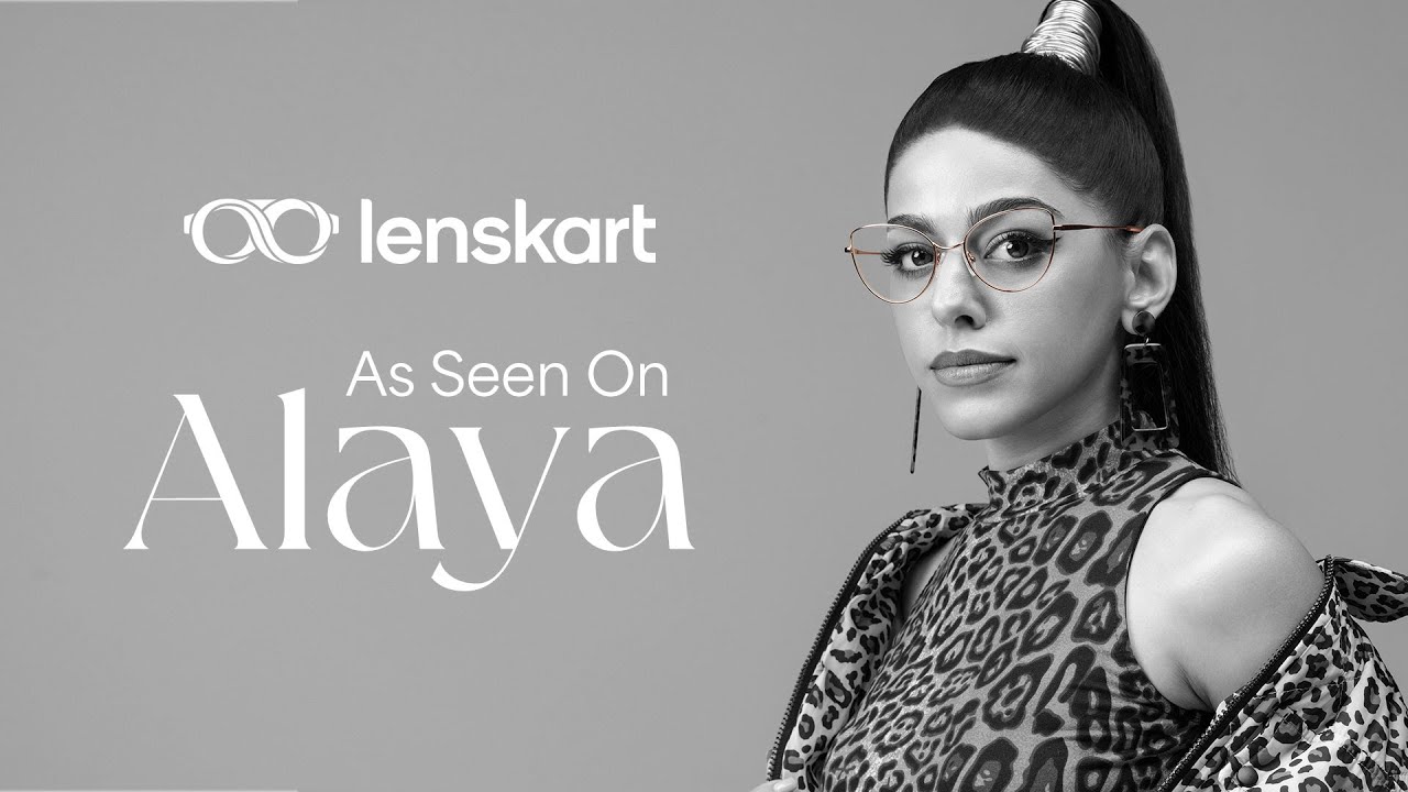 As Seen On Alaya F | #ShapeUpYourFashion | Lenskart - YouTube