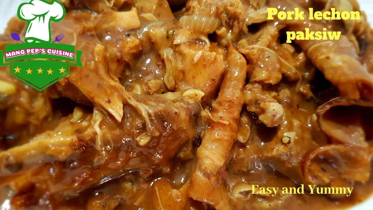 Pork lechon paksiw recipe - YouTube