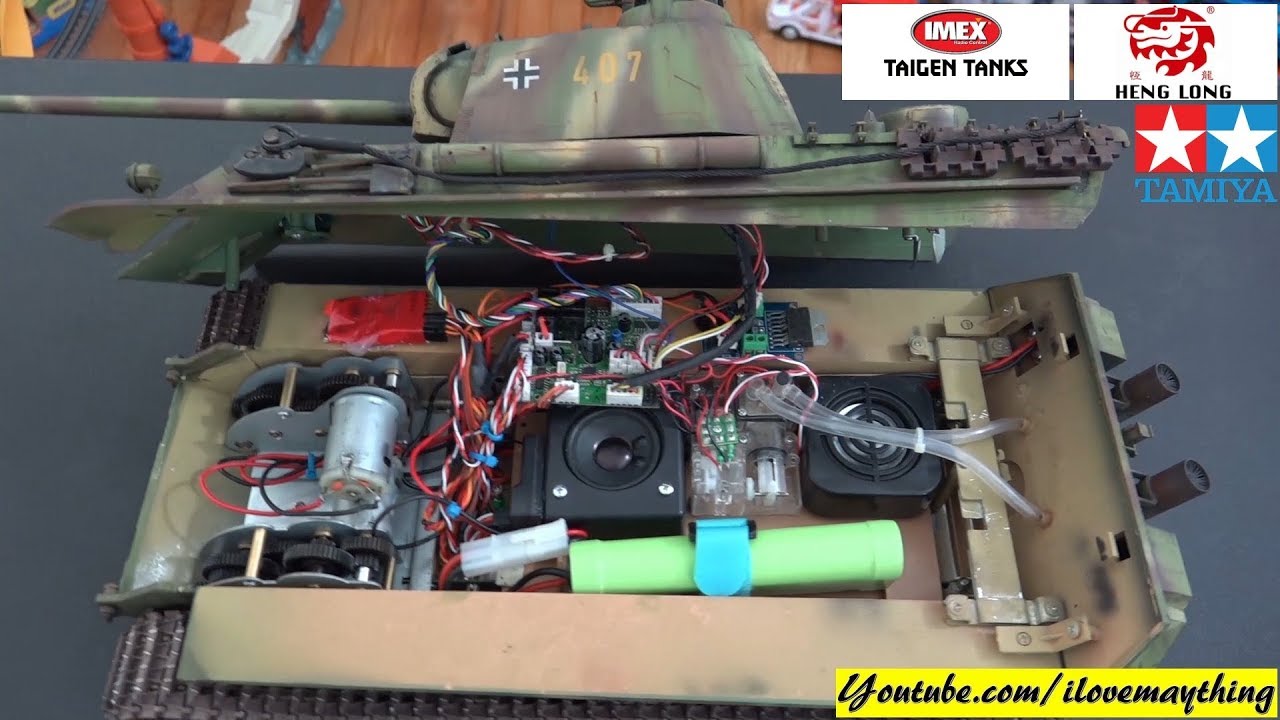 Customized Remote Control TANKS Volume 1. Heng Long, Taigen, Tamiya ...