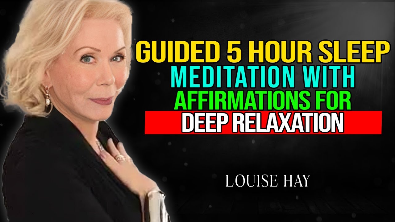 5 HOUR Sleep Meditation + Affirmations | Guided Meditation for Deep ...