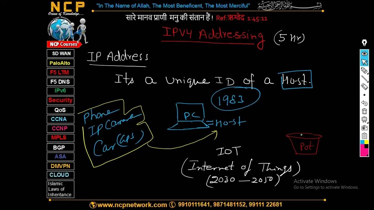 CCNA LECTURE 01 @NCPNetworkTraining - YouTube