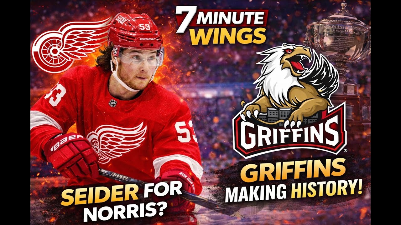 Seider’s Breakthrough | Wings Sweep Caps + Griffins Keep Making History ...