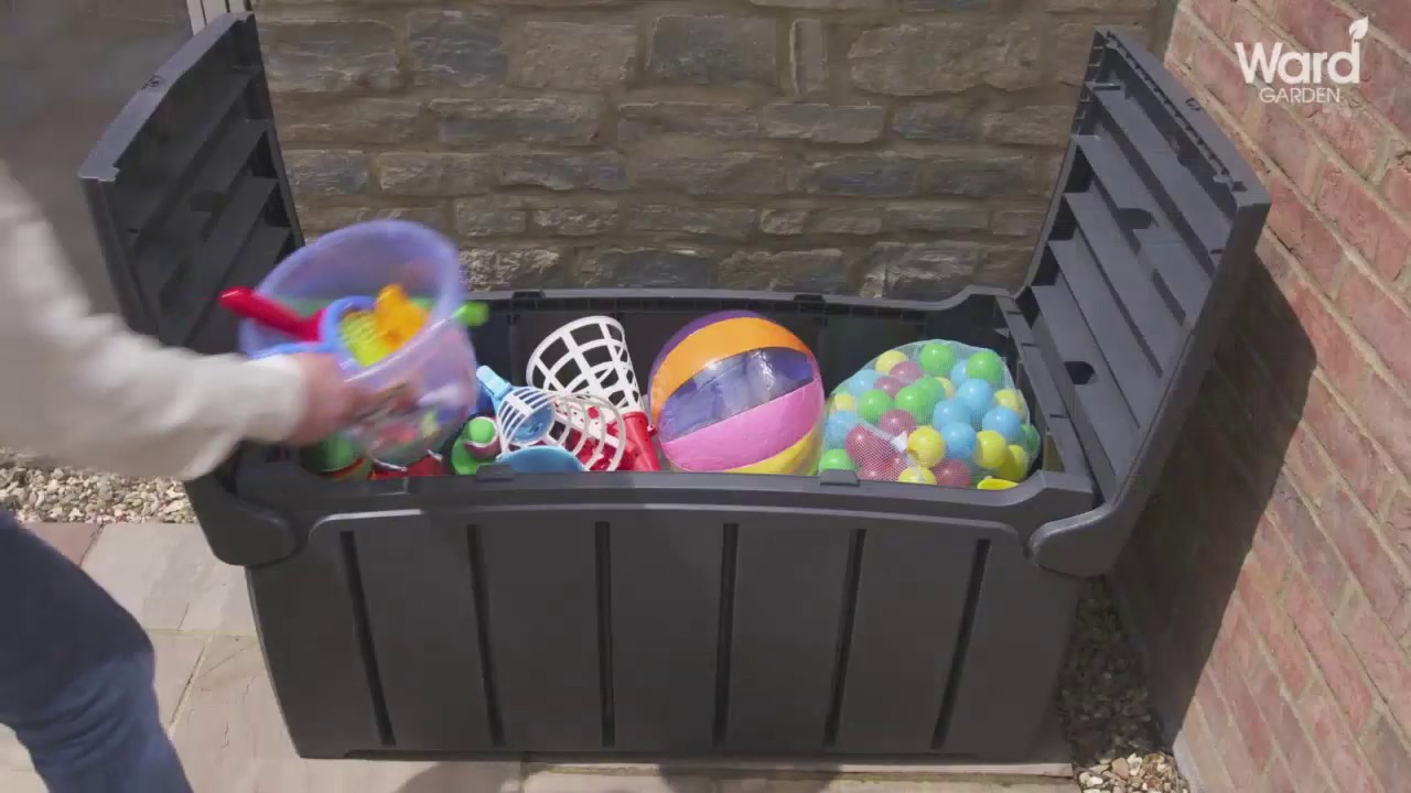300 Litre Garden Storage Trunk - Great for Toys, Chair Cushions ...