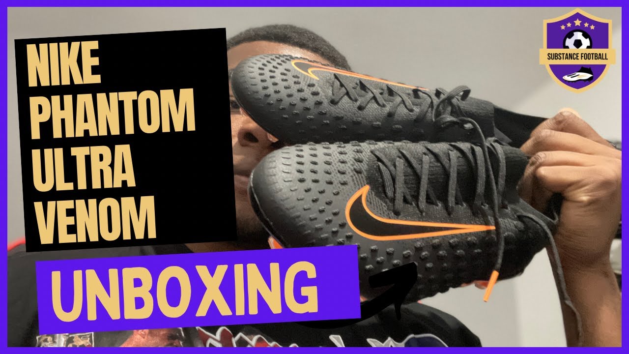 Nike Phantom Ultra Venom - Unboxing & Initial Thoughts - YouTube