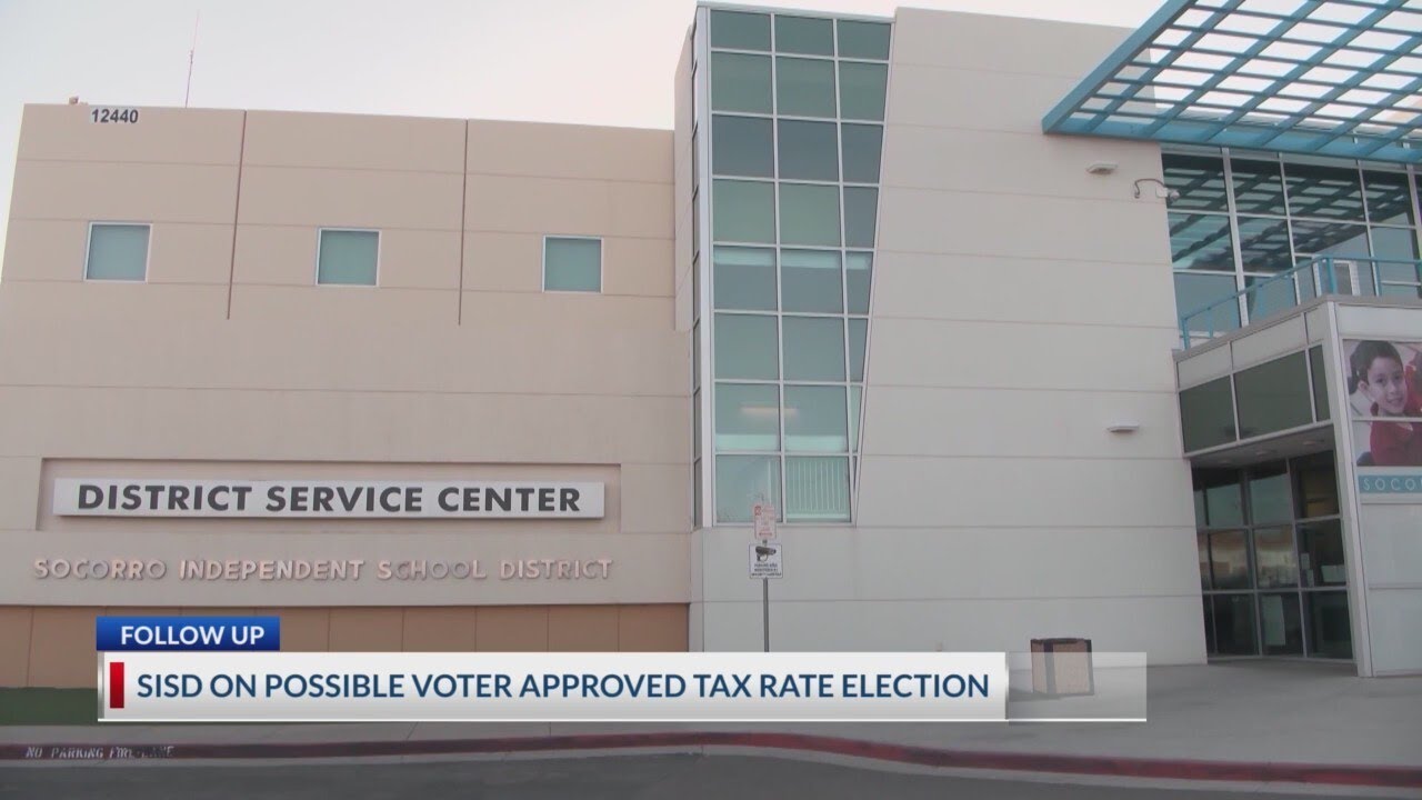Socorro ISD officials consider tax increase - YouTube