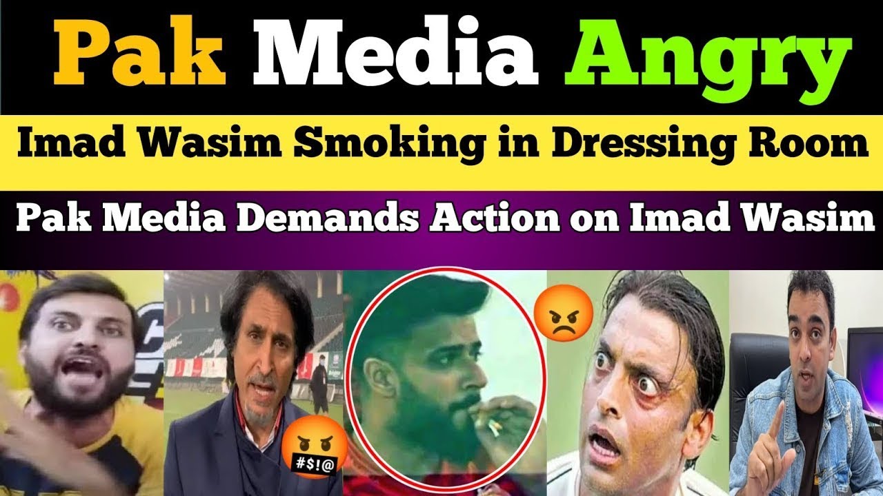 Imad Wasim smoking cigarette during PSL Final 2024 in Ramzan | Imad ...