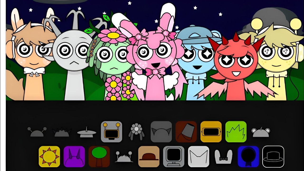 Incredibox Sprunki - Night time Modded Incredibox Sprunki Night time 🤯 ...