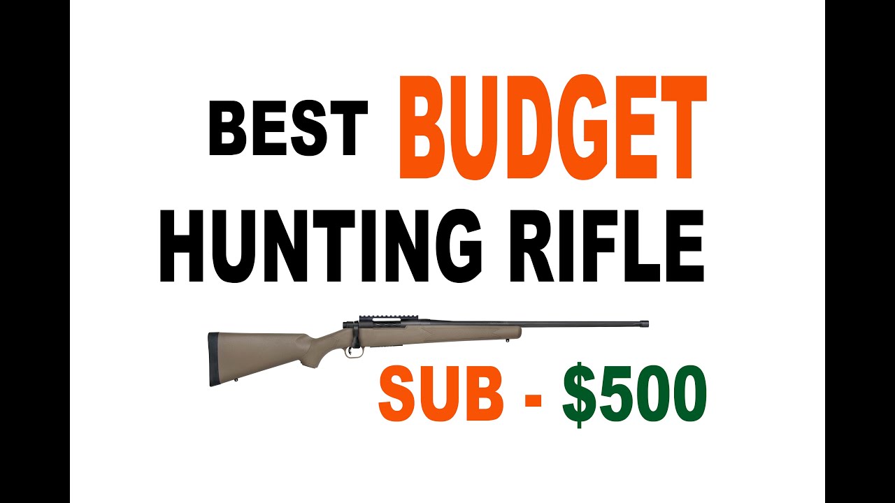 Best Budget Hunting Rifle - YouTube