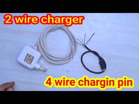 4 wire charging pin and 2 wire charger connection | चार्जिंग पिन रिपेयर | charging pin kaise banaye