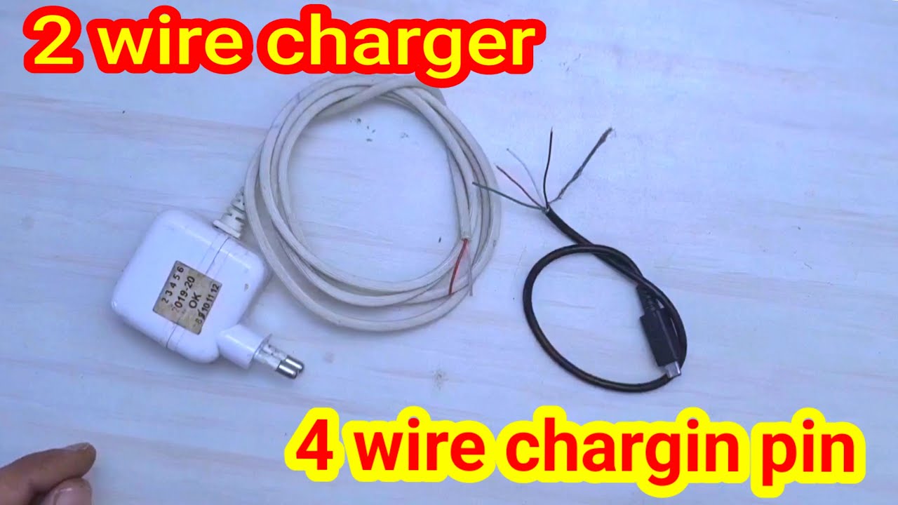 4 wire charging pin and 2 wire charger connection | चार्जिंग पिन रिपेयर ...