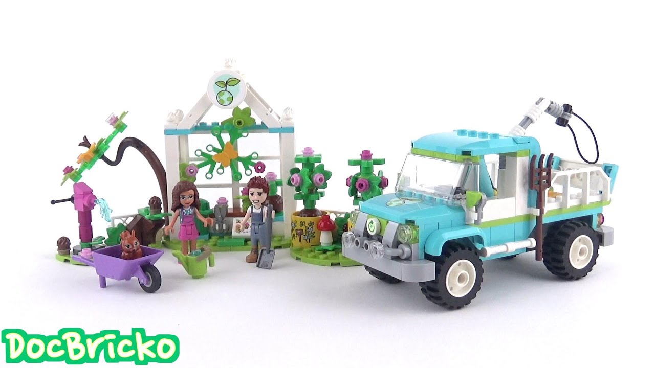 LEGO Friends Tree-Planting Vehicle 41707 - YouTube