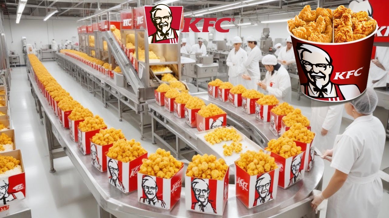 How KFC Chicken Is Made - YouTube