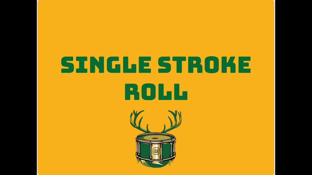 SINGLE STROKE ROLL - YouTube