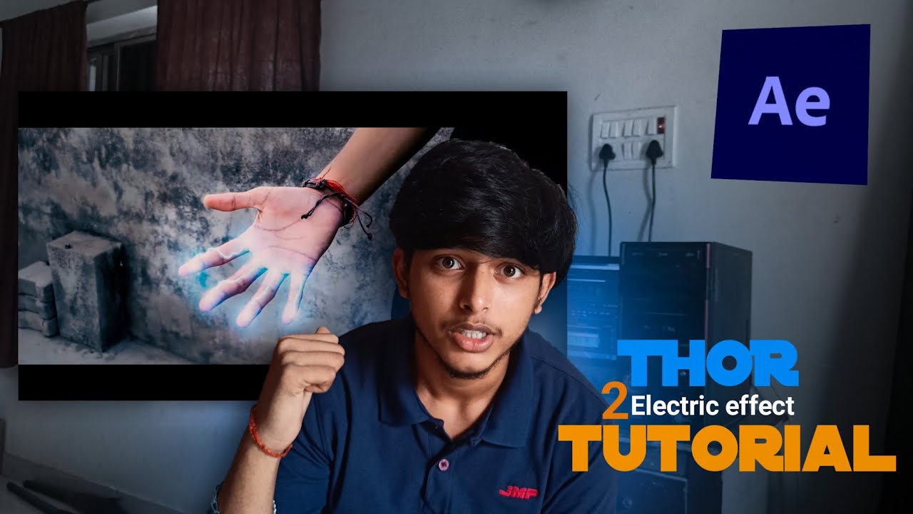 How to create THOR electric effect with After Effects | Vfx tutorial ...