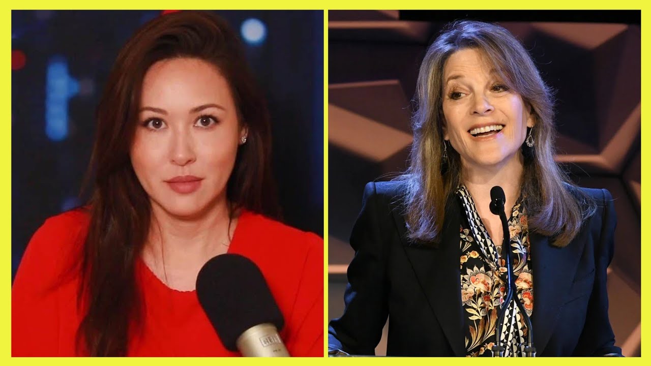 Kim Iversen FACES OFF With Marianne Williamson (clip) - YouTube