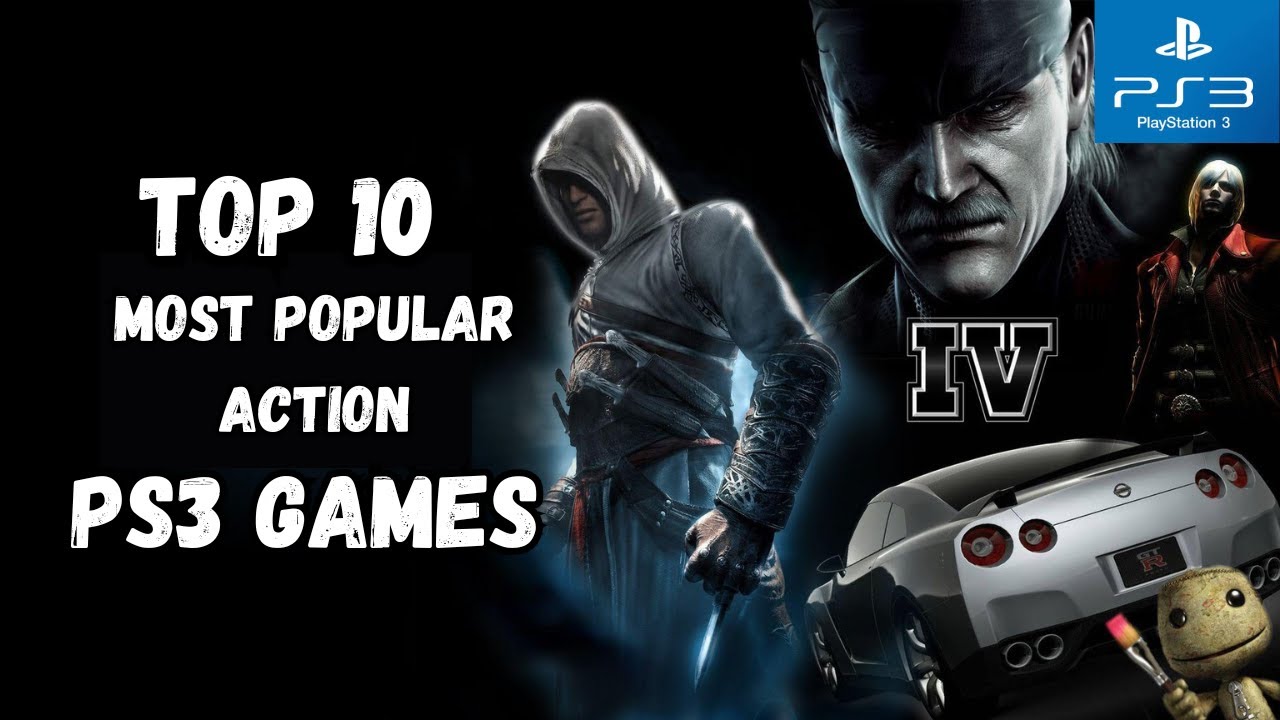 TOP 10 Most Popular PS3 Action Games of All Time - YouTube