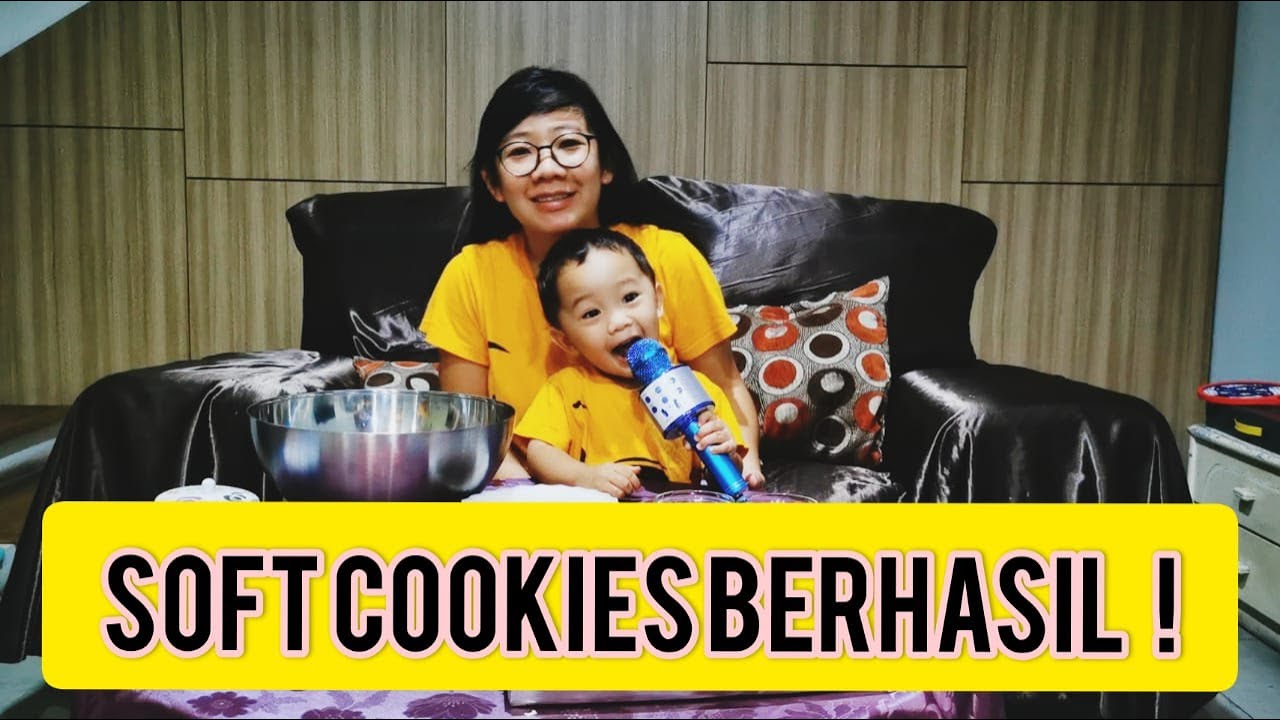 Soft Cookies tanpa telur dan susu, ENAK - YouTube