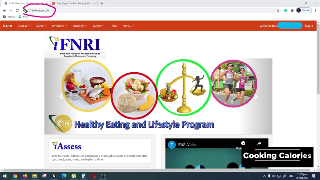 How to Calculate Calorie from Food || Menu Eval Plus - YouTube