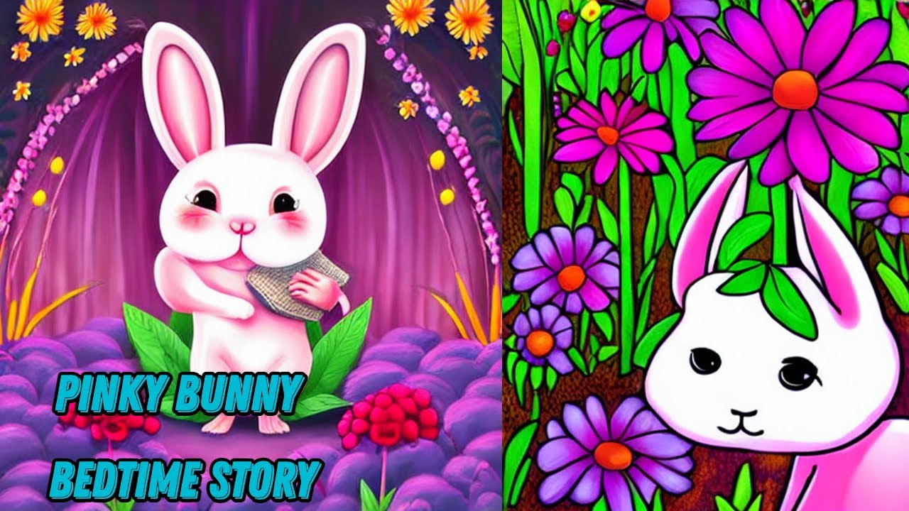 Pinky Bunny Magical adventure with friends| Short Bedtime Story for ...