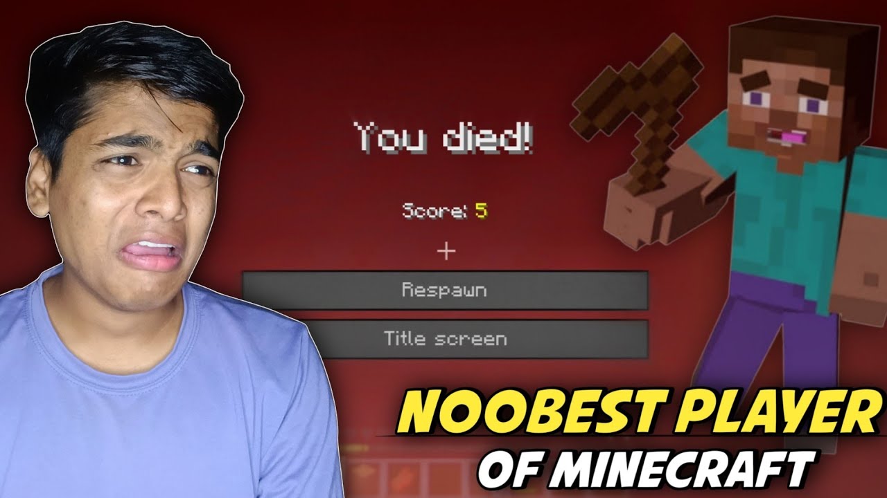 Am I A Noob Player In Minecraft? ( Don't Watch This Gameplay ) 😭 #6 ...