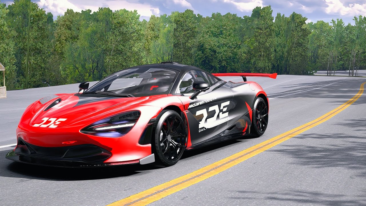 DDE McLaren 720 GTR 1300HP Cutting Up No Hesi - Assetto Corsa ...