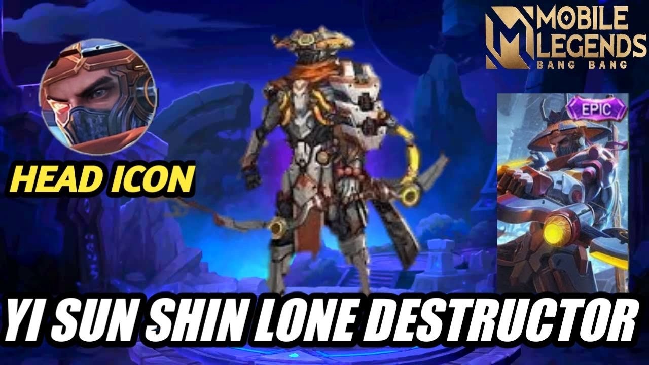 YSS New Skin Lone Destructor | Skin Giveaway | Mobile Legends | Saific ...